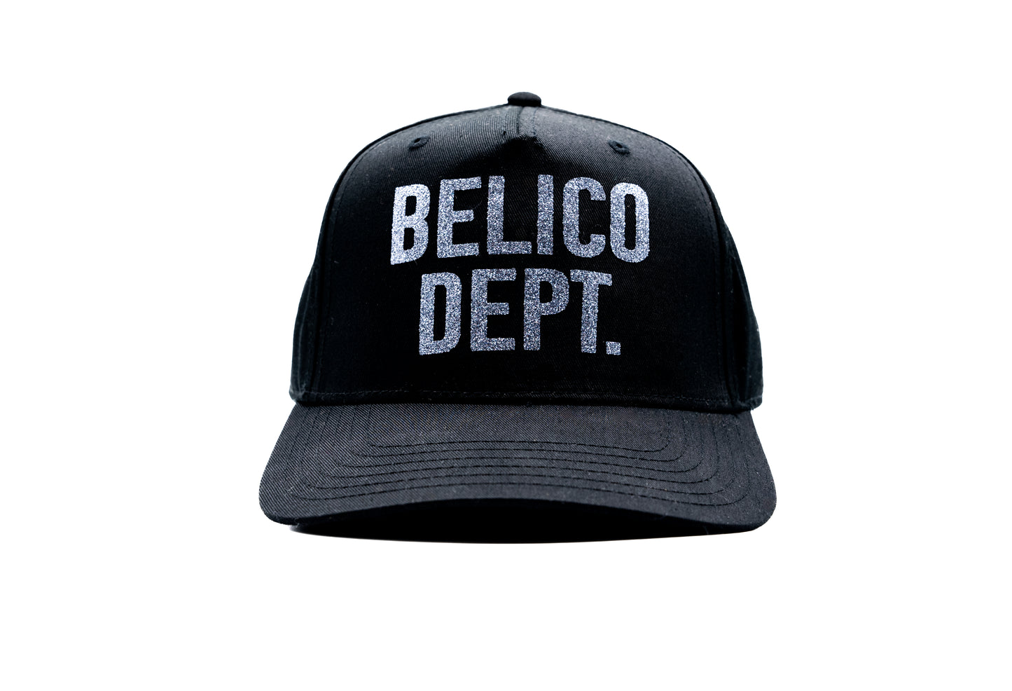 Belico Dept. Frozen Classic Fit Snapback (Iron Glitter)